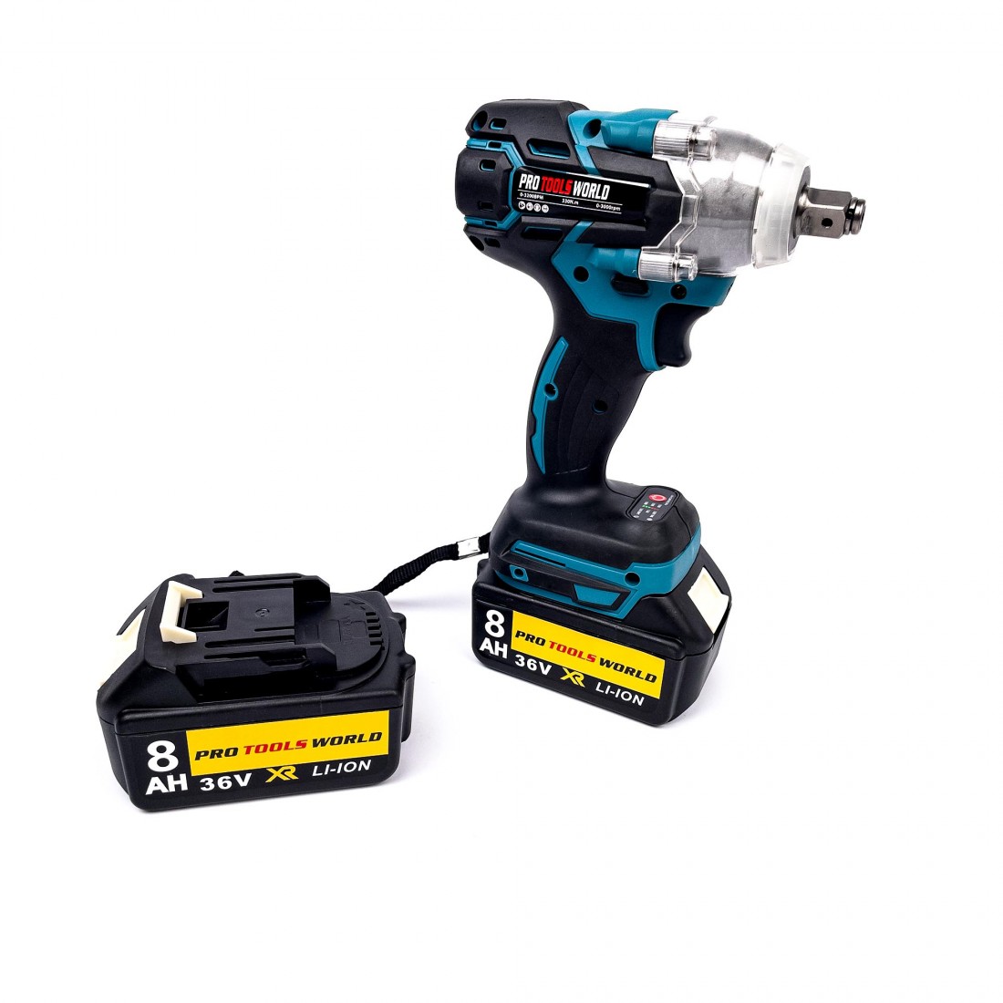 Masina de insurubat (Bormasina) cu Impact ProTools 36V, 8Ah, 2 Acumulatori - ego1252